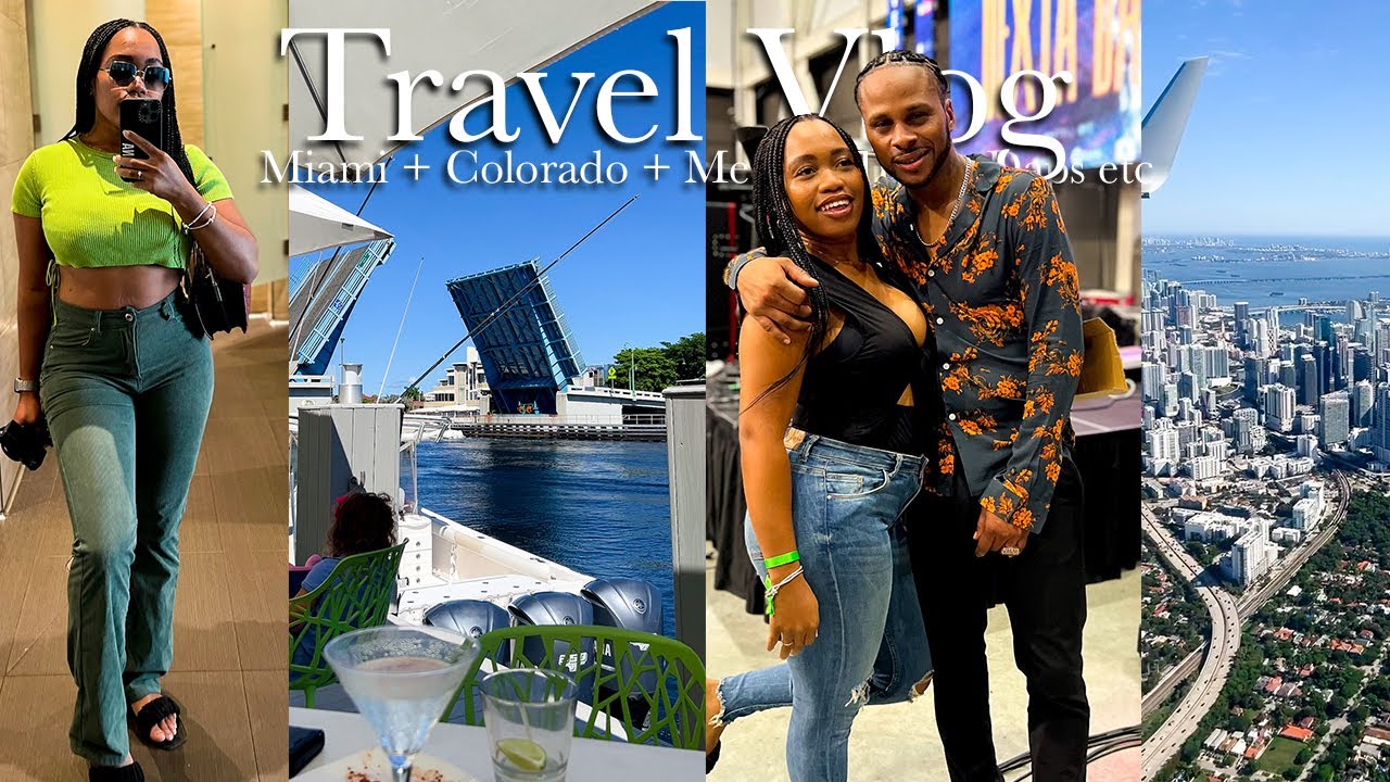 Miami, Colorado, Seattle Travel Vlog + Meeting Dexta Daps + Time with ...