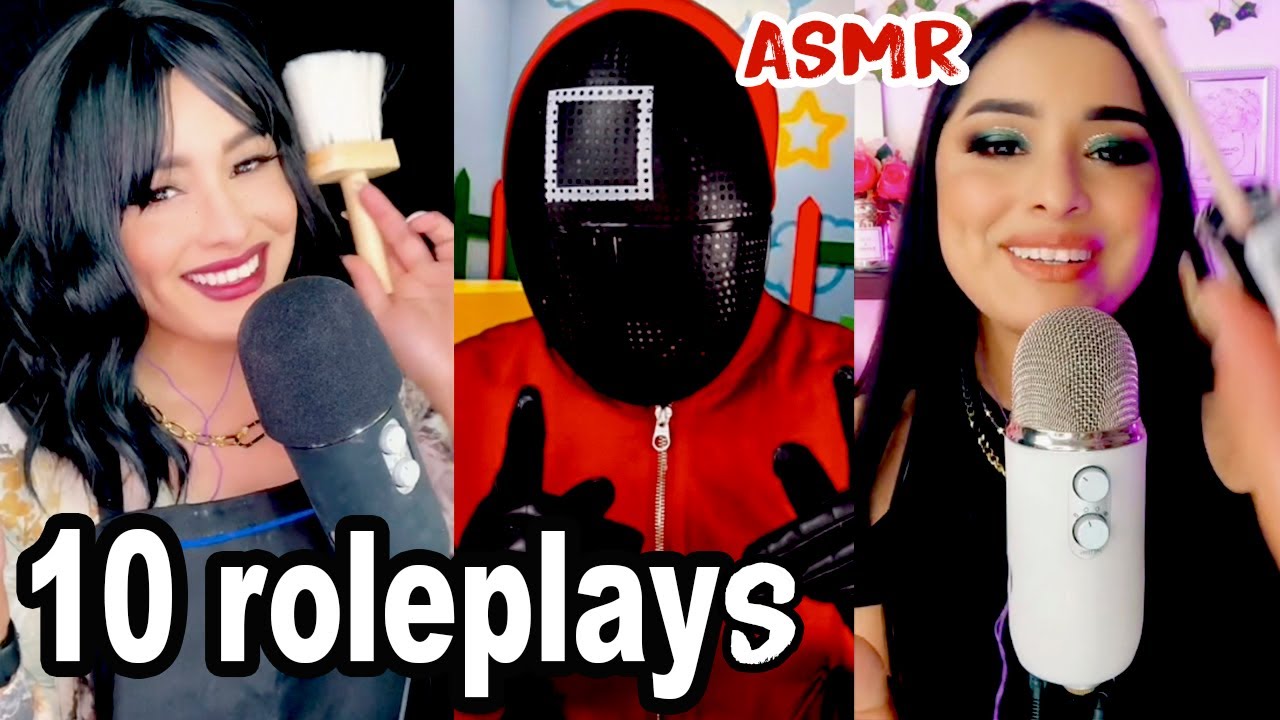 ASMR I 10 Roleplays en 9 Minutos I ASMR en ESPAÑOL I Ges ASMR - YouTube