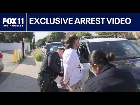 Video: Arrest made in stabbing of girl, grandpa in Sunland
