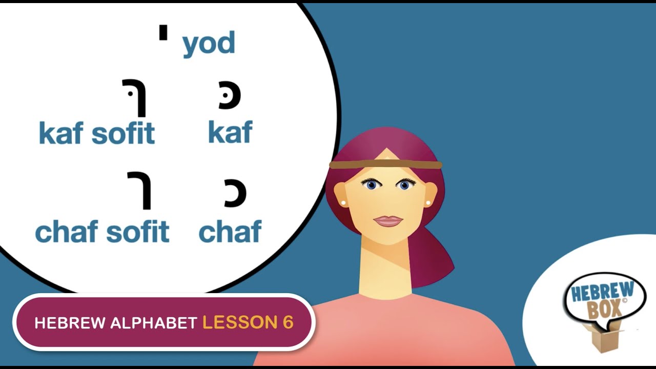 Lesson 6 yod kaf chaf - YouTube