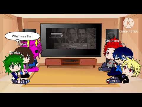 Mha/Bnha react to Godzilla 2014 opening (requested)