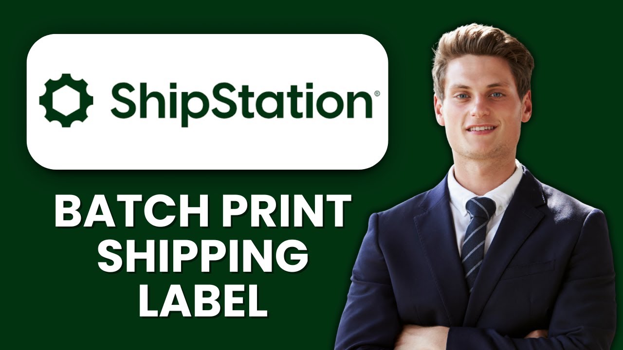 NEW! How to Batch Print Shipping Labels in ShipStation (2025) 🖨️ ...