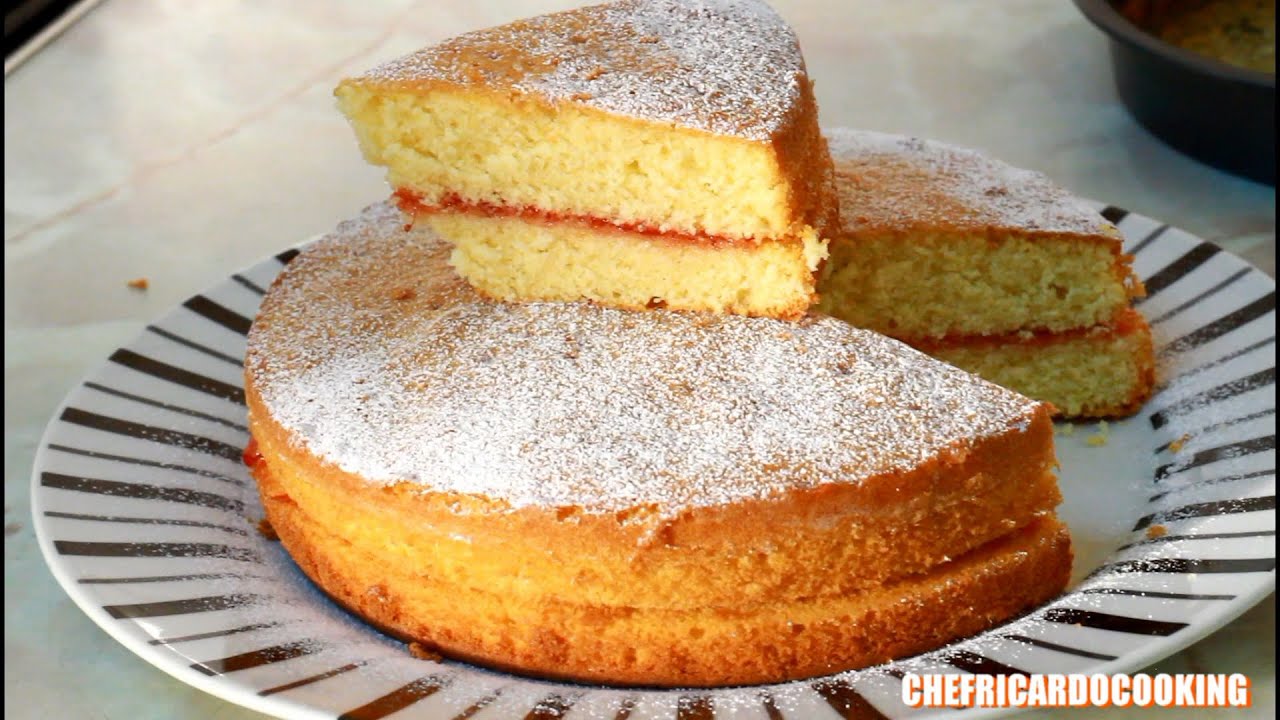 Double Sponge Cake Recipes Video | Recipes By Chef Ricardo - YouTube