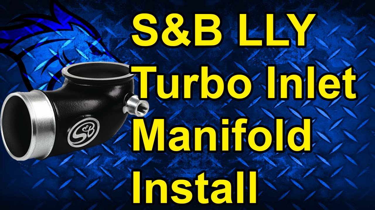 S&B Turbo Inlet Intake Elbow Install: 04.5-05 GM Duramax LLY #76-1006B ...