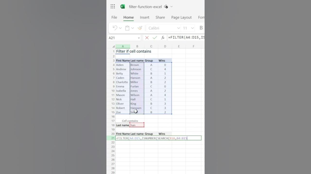 Filter If Cell Contains Specific Text In Excel Exceltech Excelfunction Excelgyan