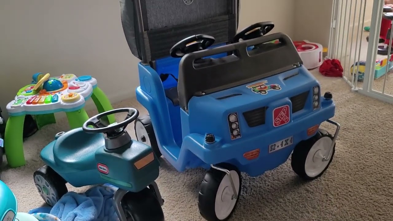 Step 2 side by side push car review - YouTube