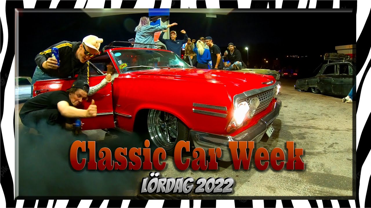 Classic Car Week 2022 Lördag 4K Jänkmedia - YouTube