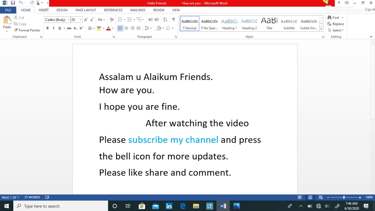 How to draw channel plate in autocad - YouTube