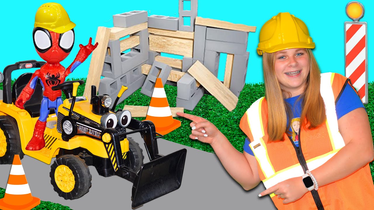 Assistant Helps Spidey and Paw Patrol Learn to be Construction Crews ...