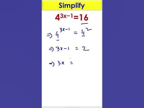 How to Simplify Exponents Like a Pro! 💪📊 #MathSkills #Exponents - YouTube