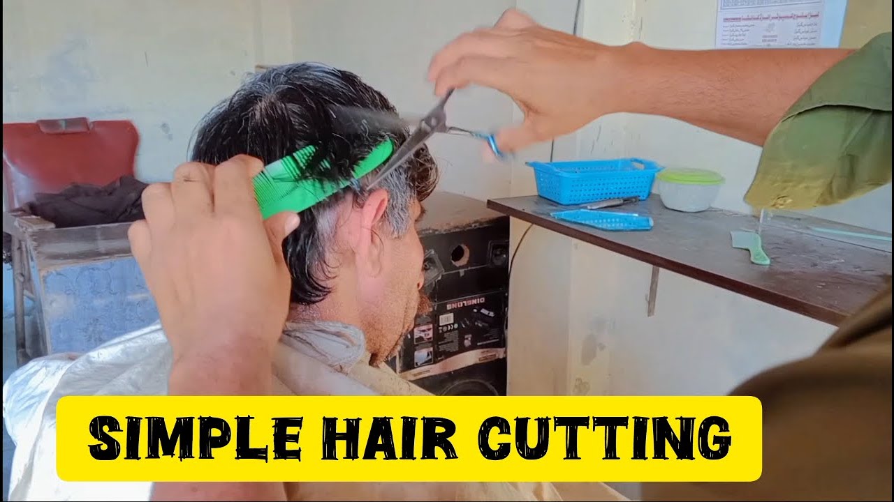 Simple Hair Cutting :~ Step By StepTutorial/.Pakistani 2025 - YouTube