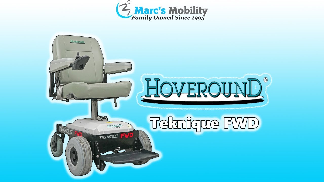 Hoveround Teknique FWD with Seat Lift! - Review #7051 - YouTube
