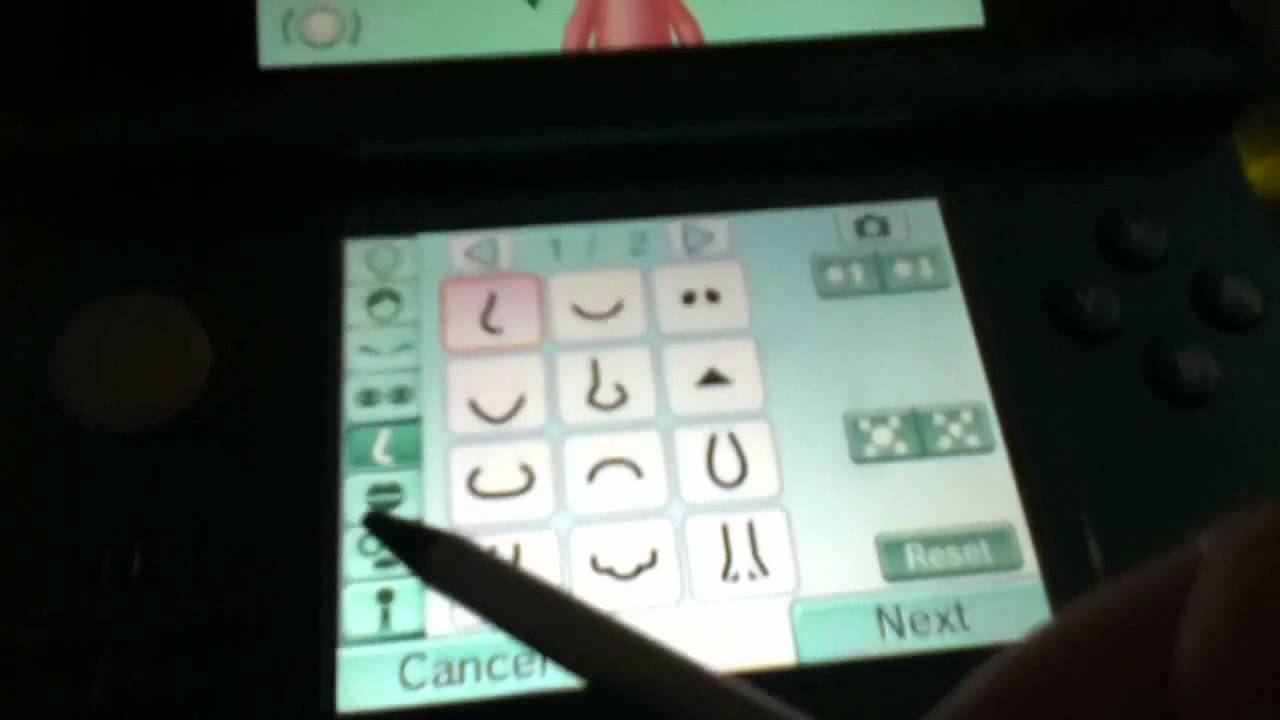 How to make vampire miis on 3ds - YouTube