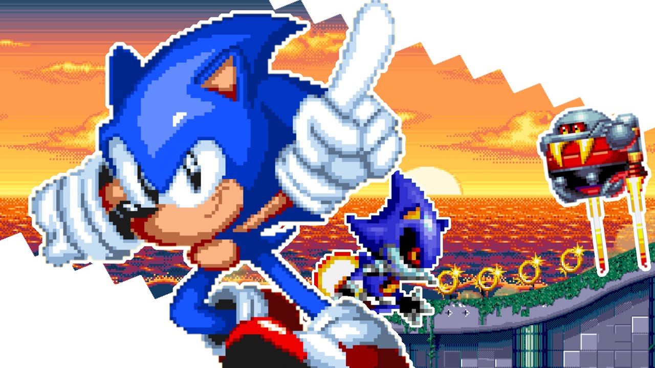 AN ABSURDLY BEAUTIFUL PLACE!! Sunset Sanctuary || Sonic 3 A.I.R Mods ...