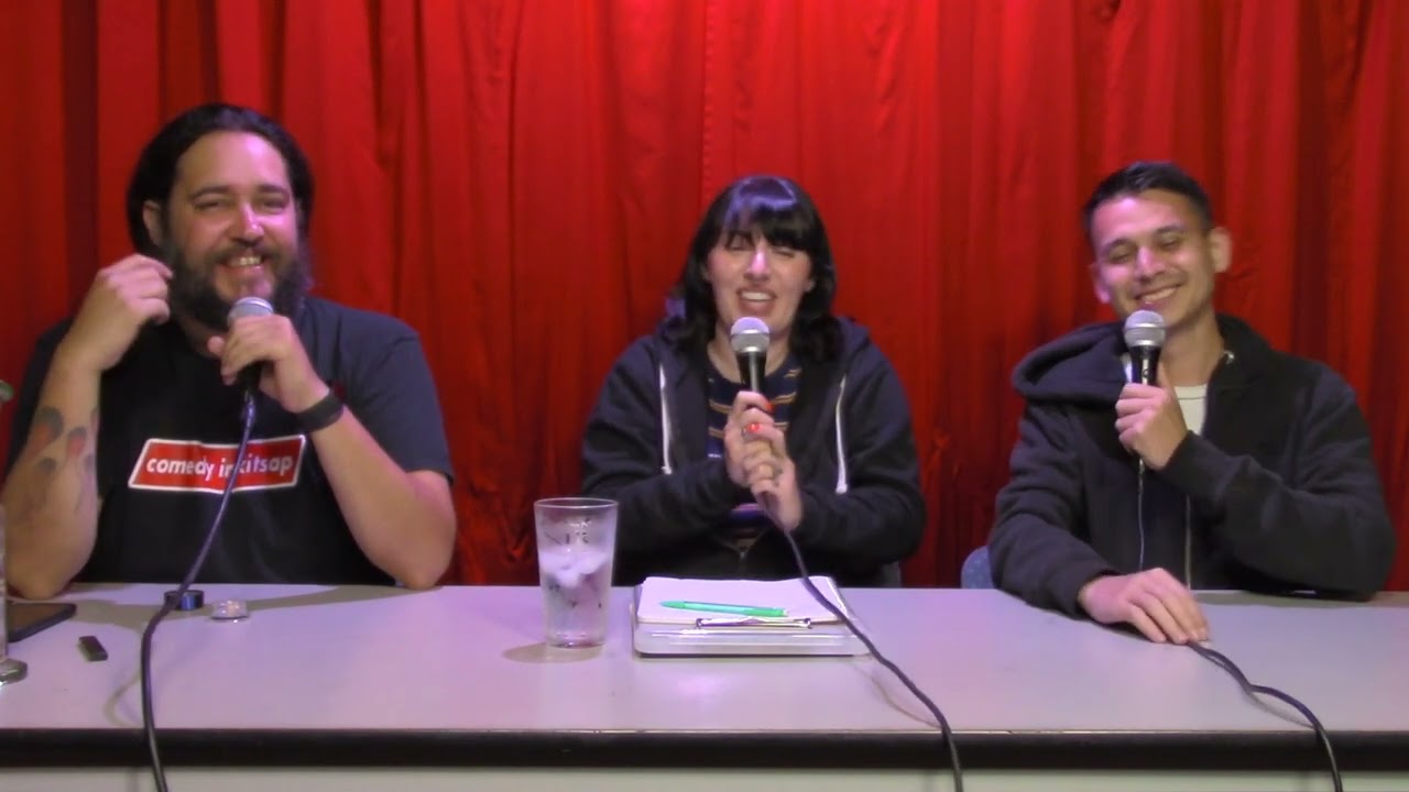Stand Up Comedy Talk w/Kitsap Comics Joseph Rogers, Drew Lopez, and ...
