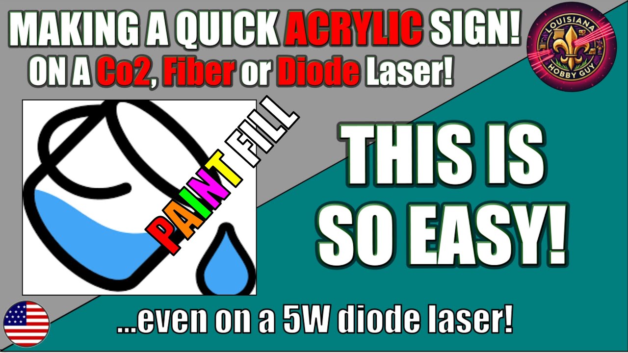 👍 How to paint fill any project! Quick and easy acrylic project that ...