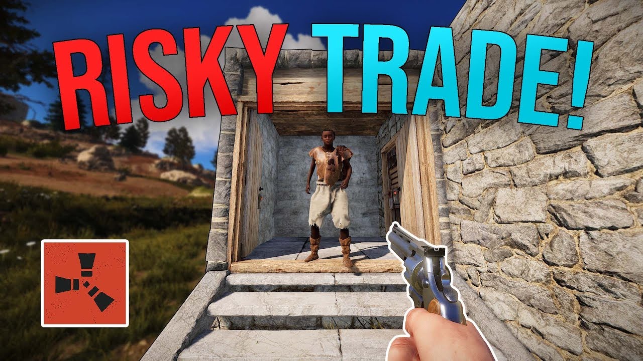 ATTEMPTING A RISKY TRADE! - Rust Duo - YouTube