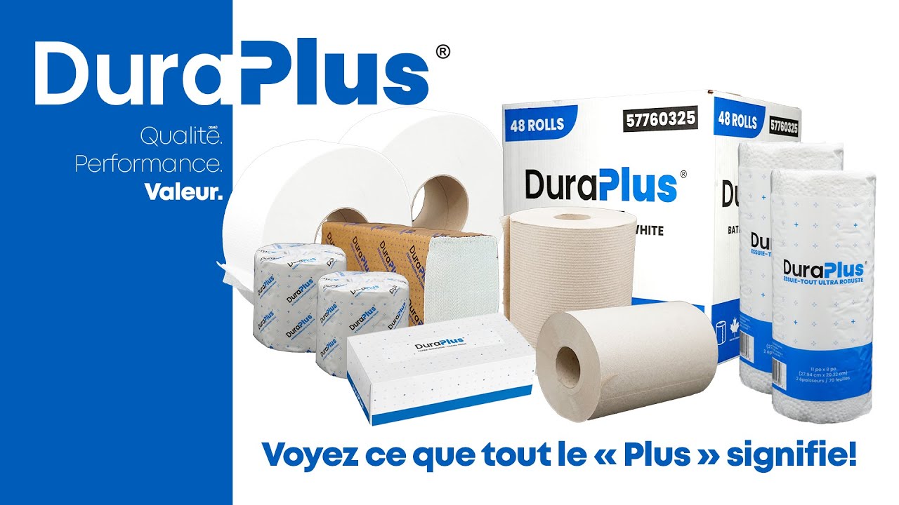 DuraPlus® Produits de papier | Apparence, toucher et performance ...