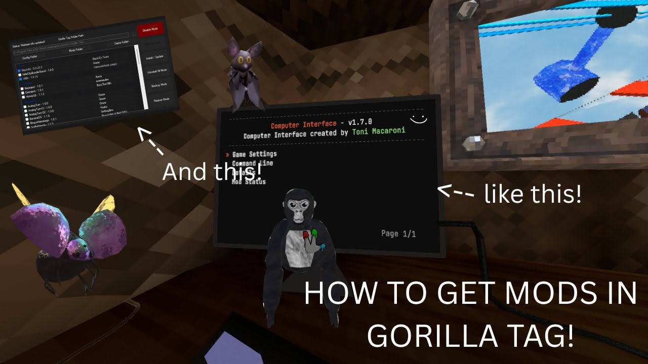 how to get working gorilla tag mods in 2025 (easy tutorial) - YouTube