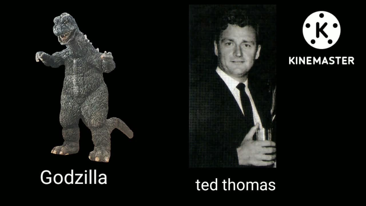 Ted Thomas as The voice of Godzilla - YouTube