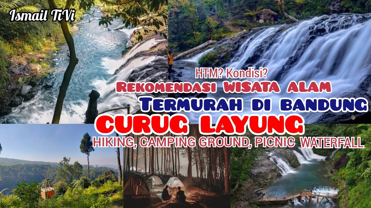 REKOMENDASI WISATA TERMURAH DI BANDUNG curug layung cisarua lembang ...
