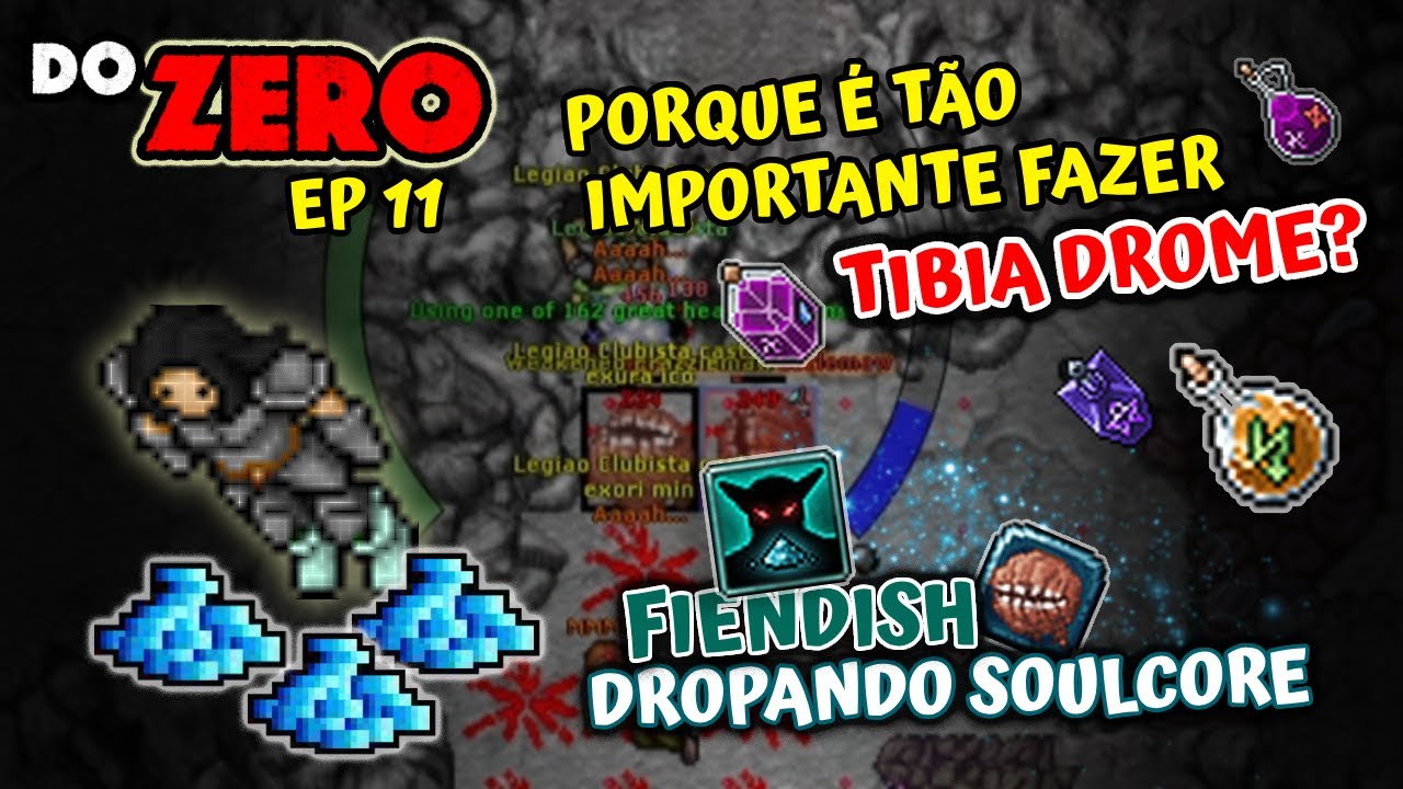 EK DO ZERO – TIBIA – EP 11 – Level 152 ao 157 | TIBIA DROME, É ...