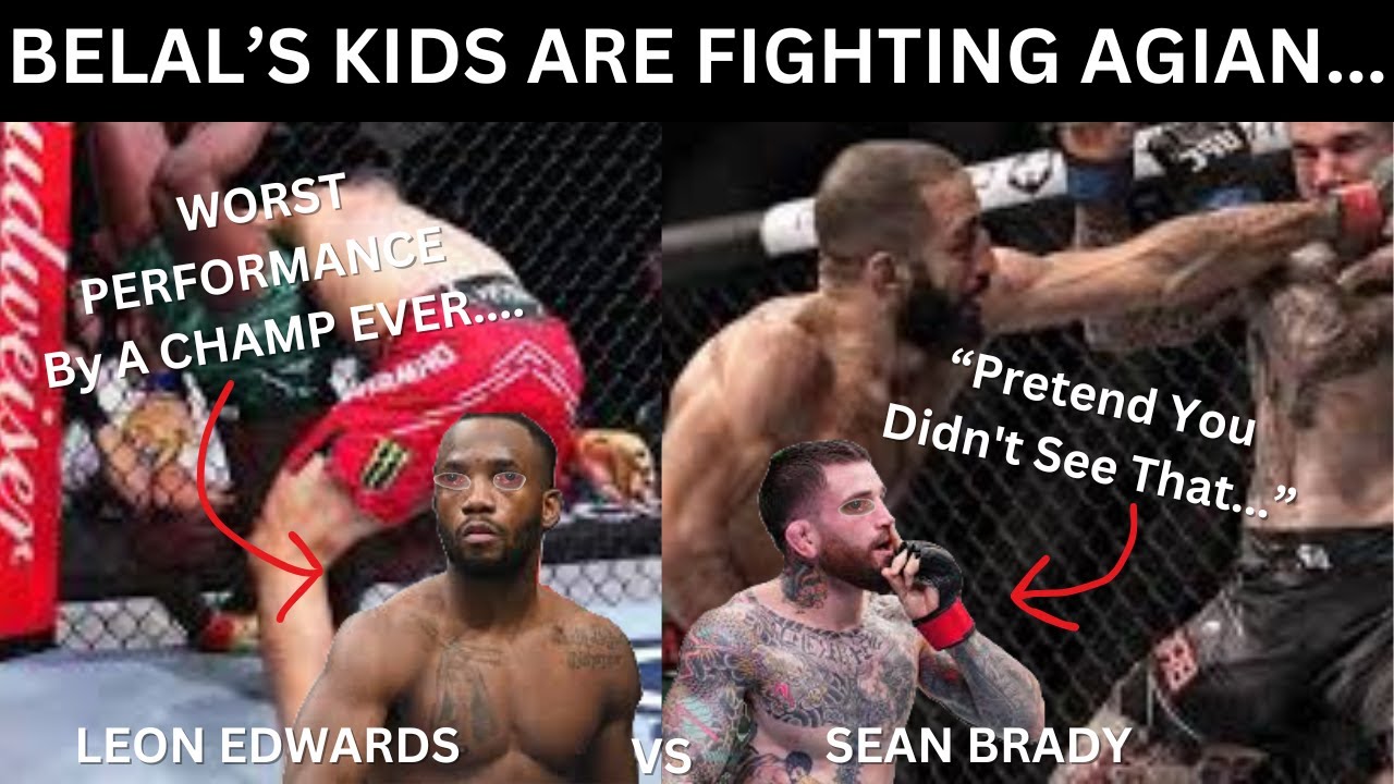 Belal's Sloppy Seconds Fight To See Who Is The Least Boring... (UFC ...