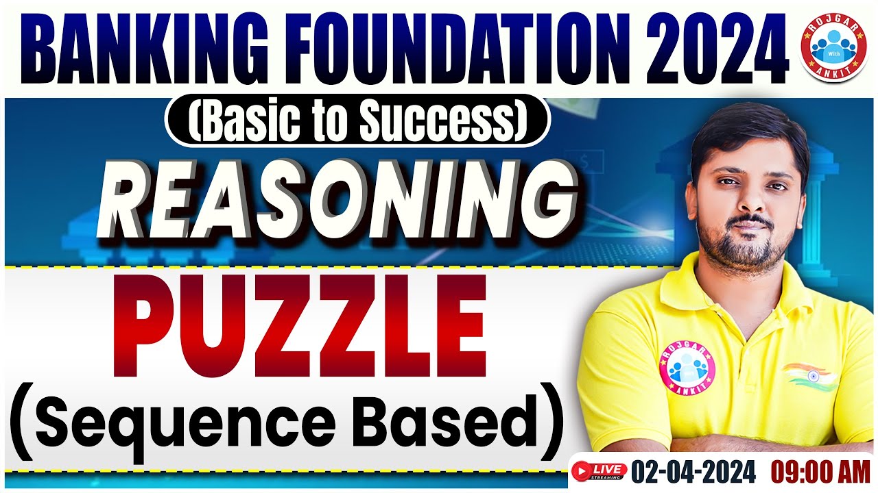 Bank Exams Foundation 2024, Puzzle Sequence Based Reasoning Questions ...