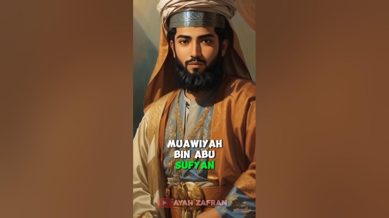 Kisah Muawiyah bin abu sufyan, Khalifah pertama dari dinasti umayyah #sejarah - YouTube