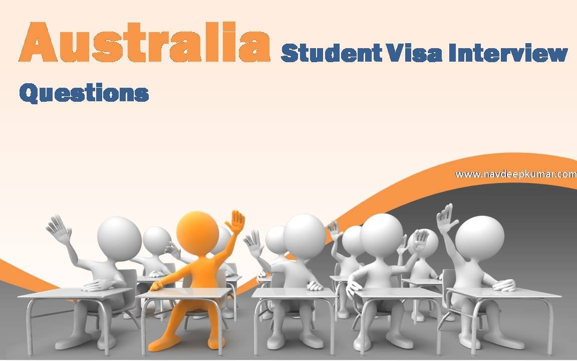Australia Study Visa : Interview Questions - YouTube