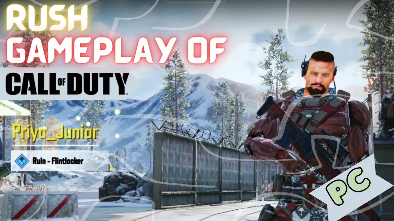 Rush Gameplay In Call Of Duty || Samurai X Youtube || #viral #gaming # ...