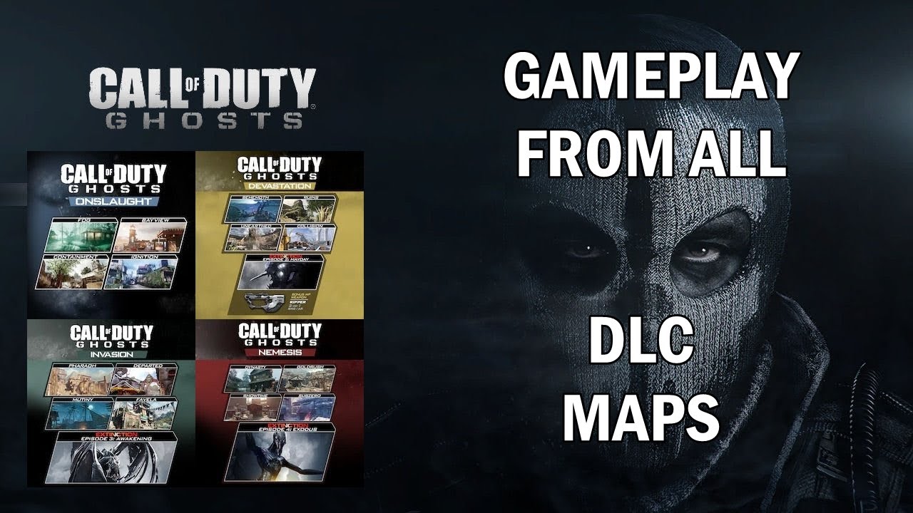 Call of Duty Ghosts TDM Gameplay From All DLC Maps LPOS - YouTube