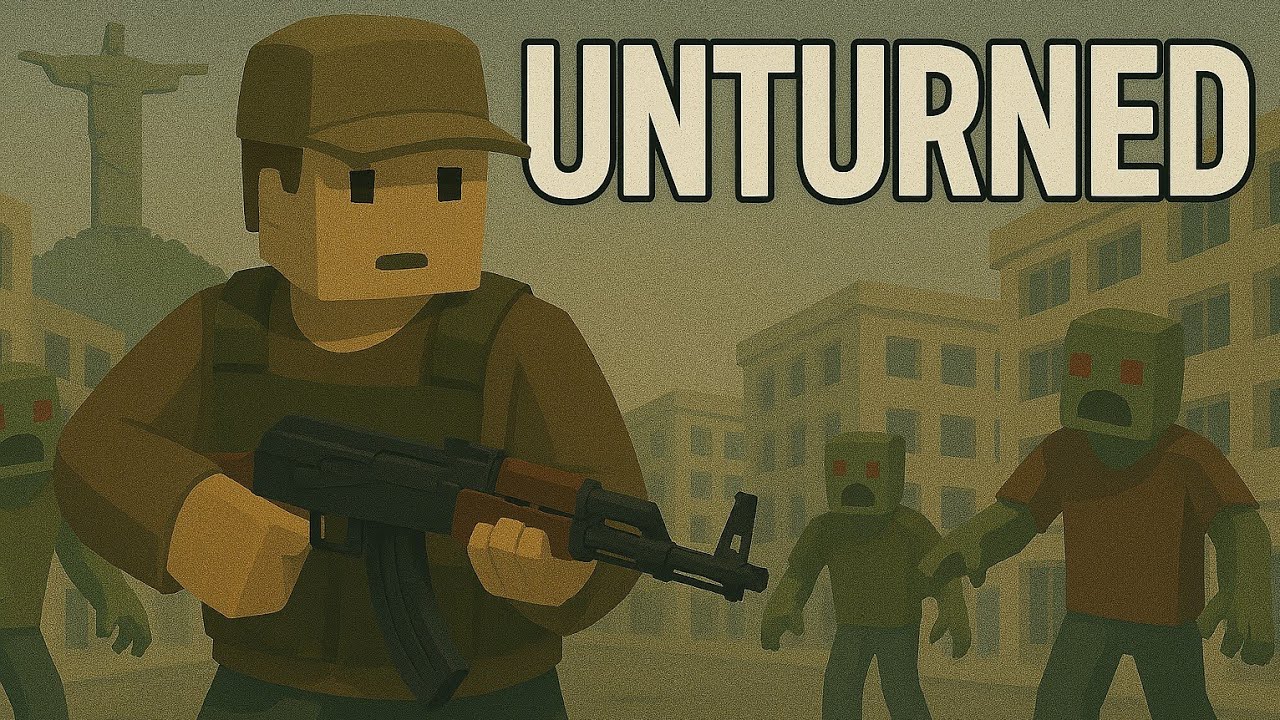 Unturned - Explorando o mapa Rio de Janeiro... Simplesmente incrível ...