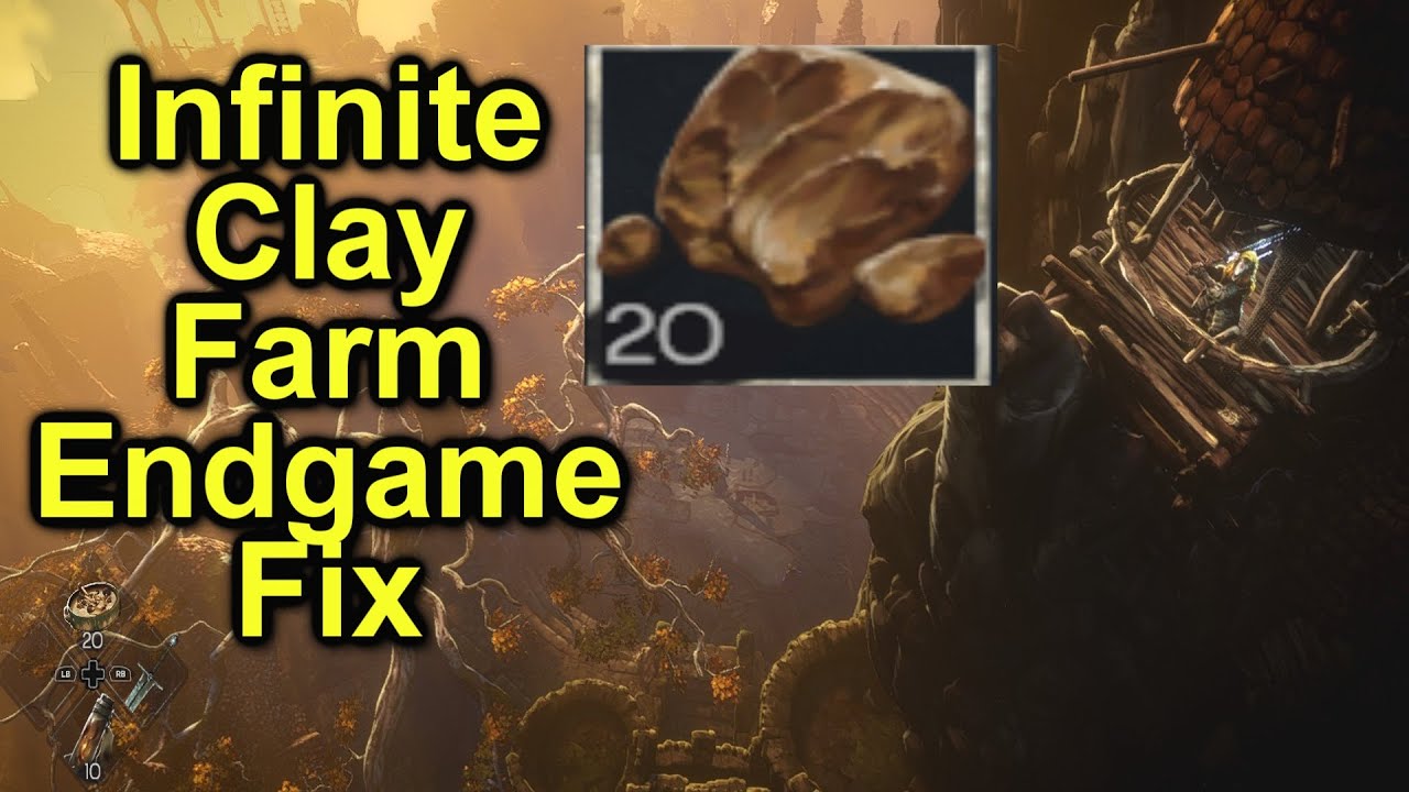 Clay farm for Endgame | Unlimited Inventory slots | No Rest for the ...