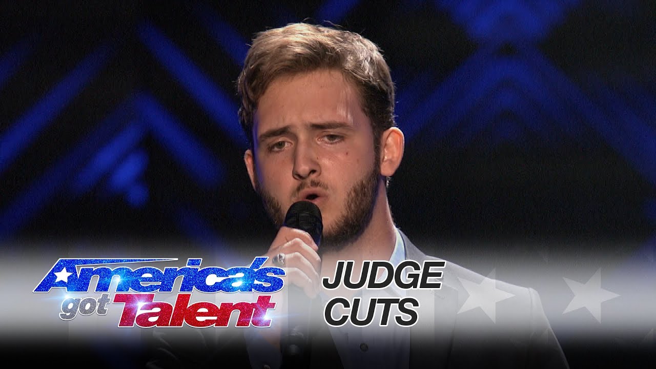 Daniel Joyner Singer Performs Judge cut in AGT 2016 - YouTube