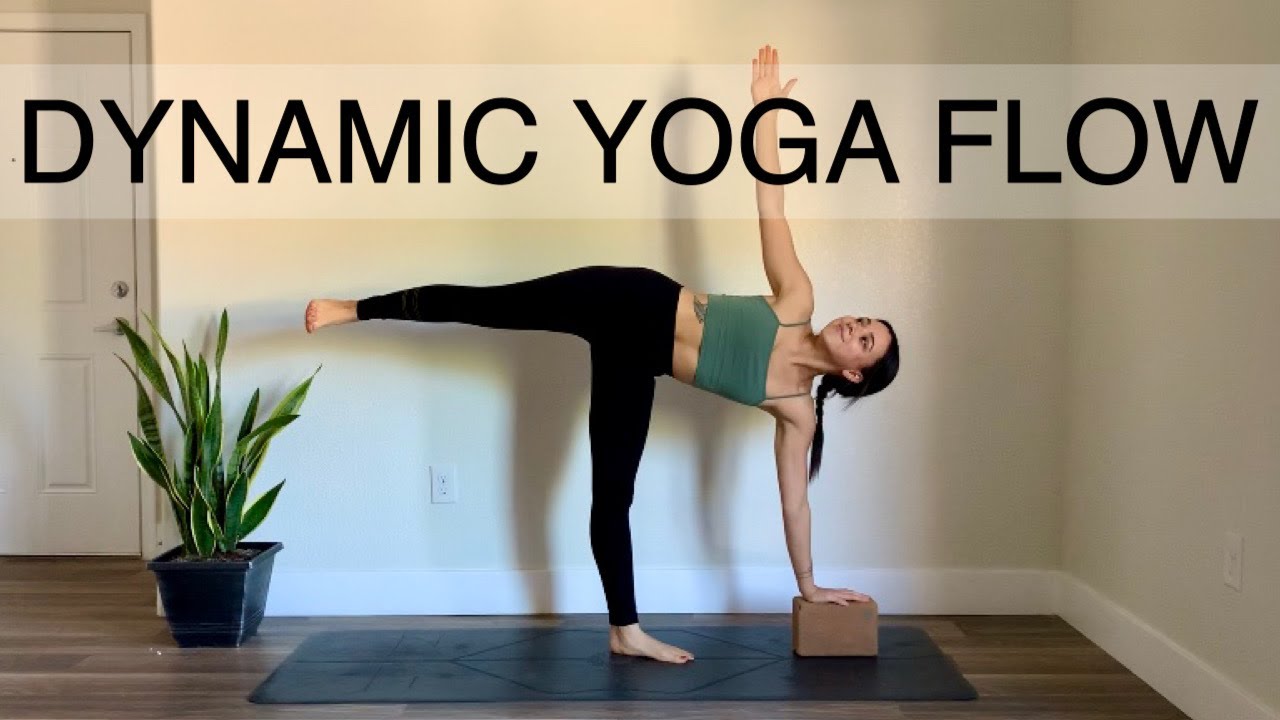 Dynamic Vinyasa Yoga Flow Full Body Intermediate Yoga Class Youtube