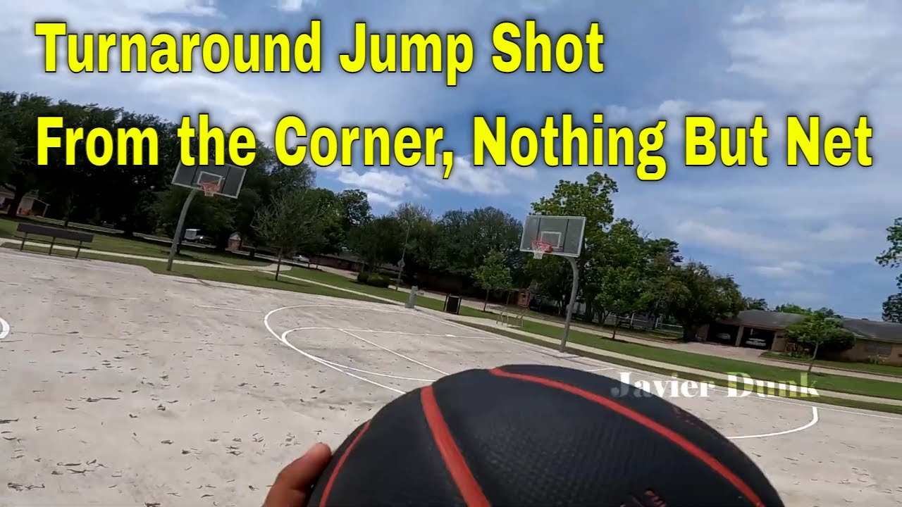 Turnaround Jump Shot From the Corner, Nothing But Net | #shorts - YouTube