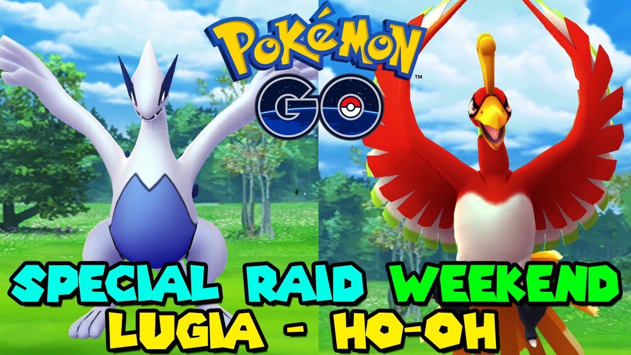 LUGIA AND HO-OH SPECIAL RAID WEEKEND IN POKEMON GO - POKEMON GO ...