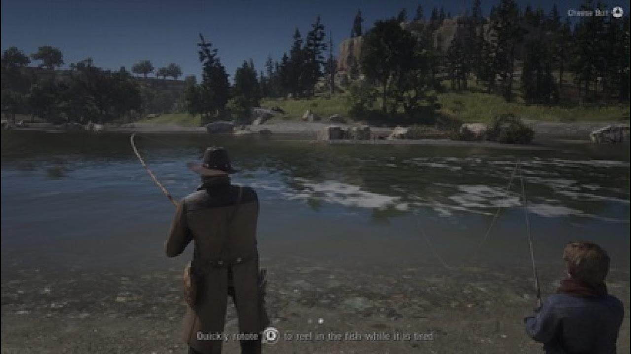 RDR2 Fishing Time - YouTube