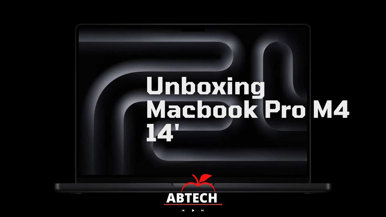 Unboxing MacBook Pro M4 14' en español | ABTECH - YouTube