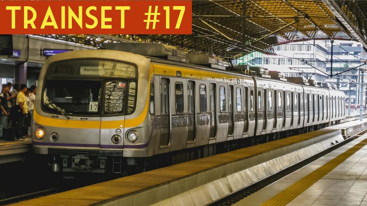 LRT-2 Trainset #17 Arriving @ Recto Terminal Station (Westbound) - YouTube