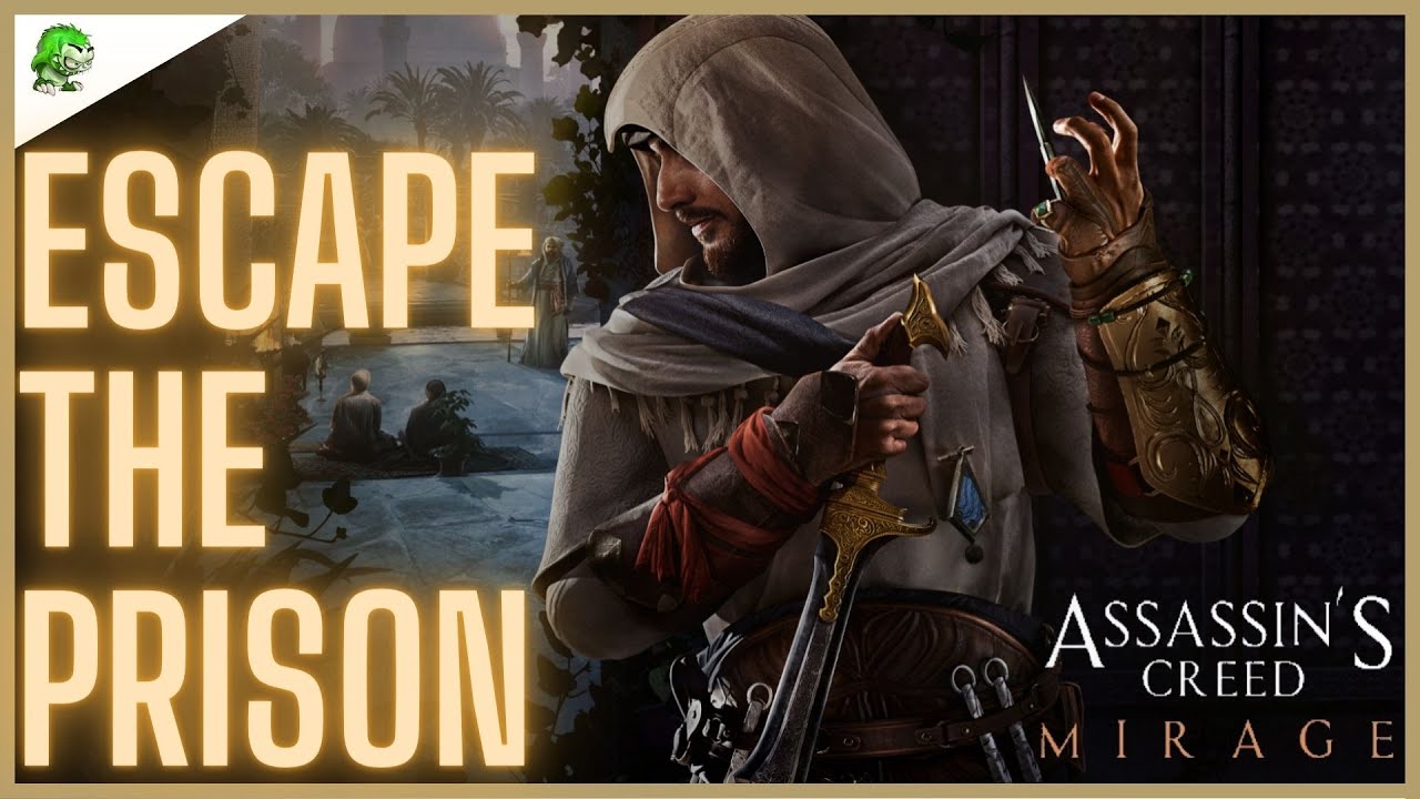 Assassin's Creed Mirage Escape the prison - YouTube
