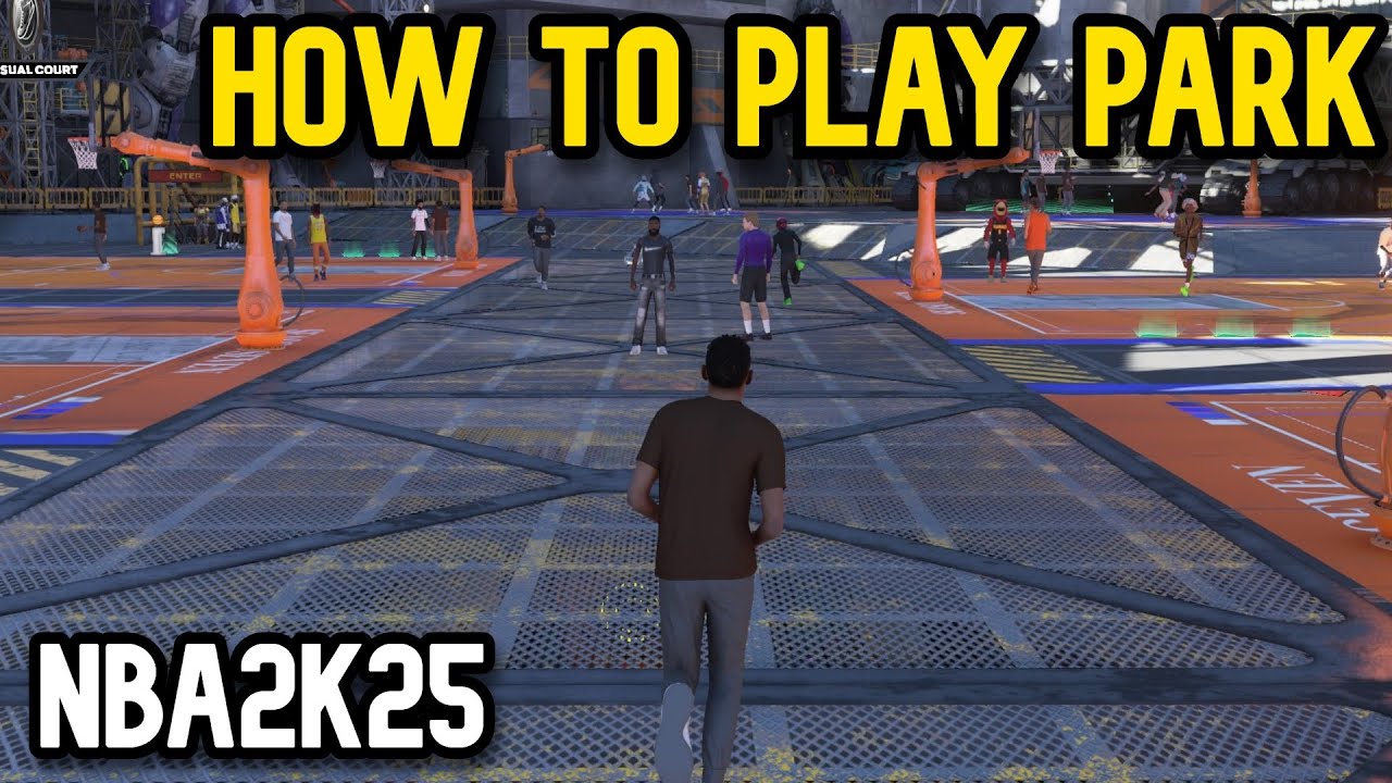 NBA2K25 How to play Park - YouTube