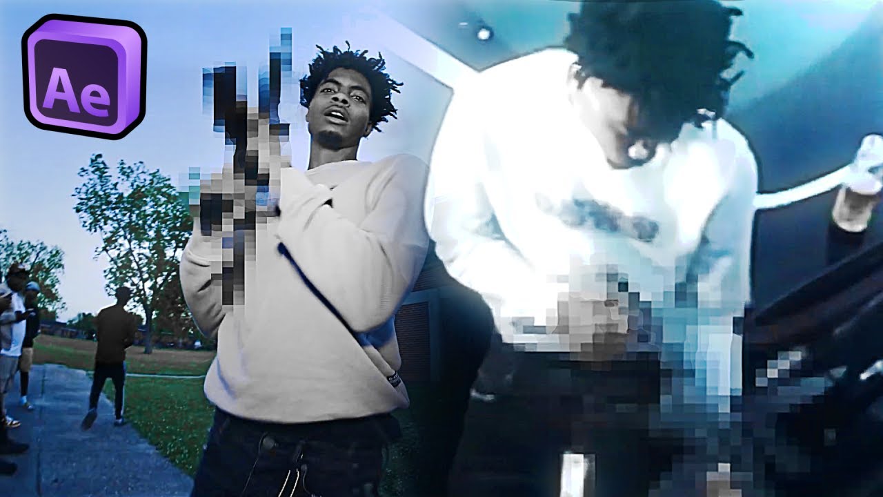 Seamless split-screen effect in After effects - YouTube