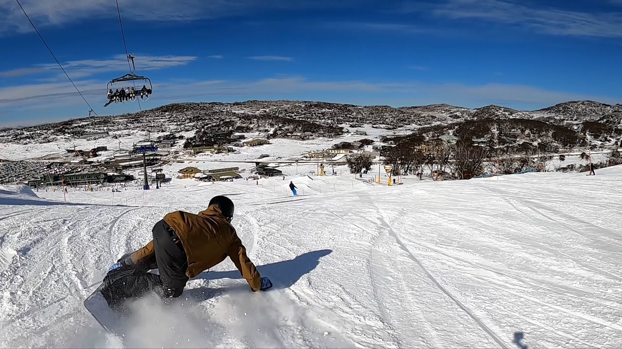 Camping in the Snow & Snowboarding Perisher | Handplants, Carving ...