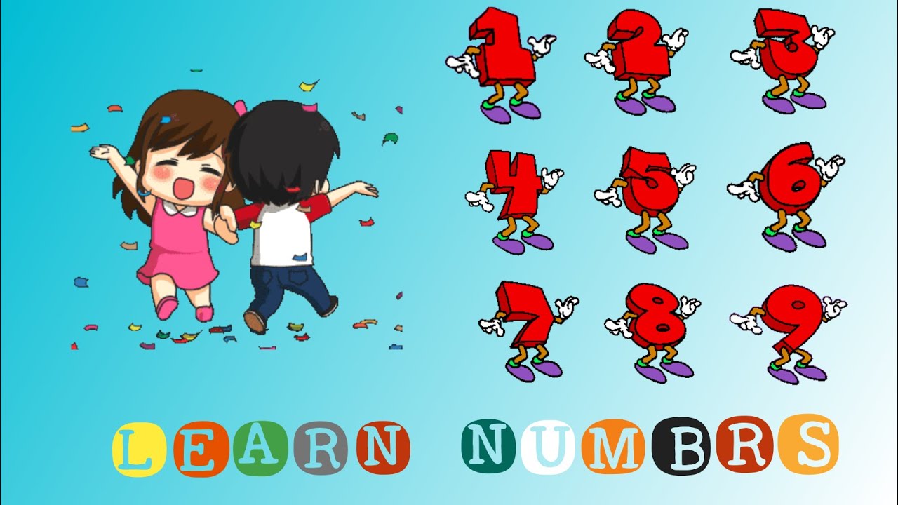 Number Song | 1 to 10 | 123 Numbers | Learn to count | Nursery rhymes ...
