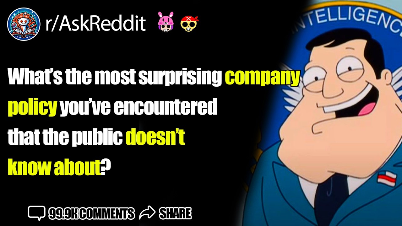 what kind of weird company policy do you know? AskReddit - YouTube