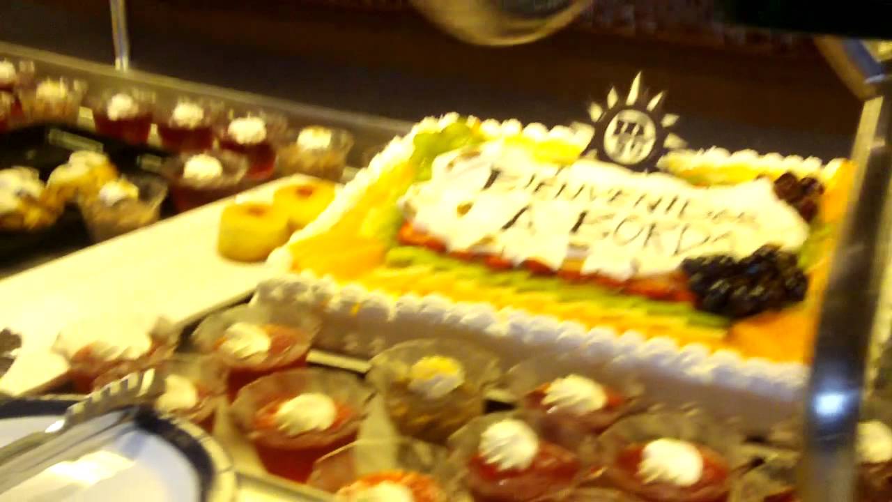MSC MAGNIFICA - Buffet Sahara - YouTube