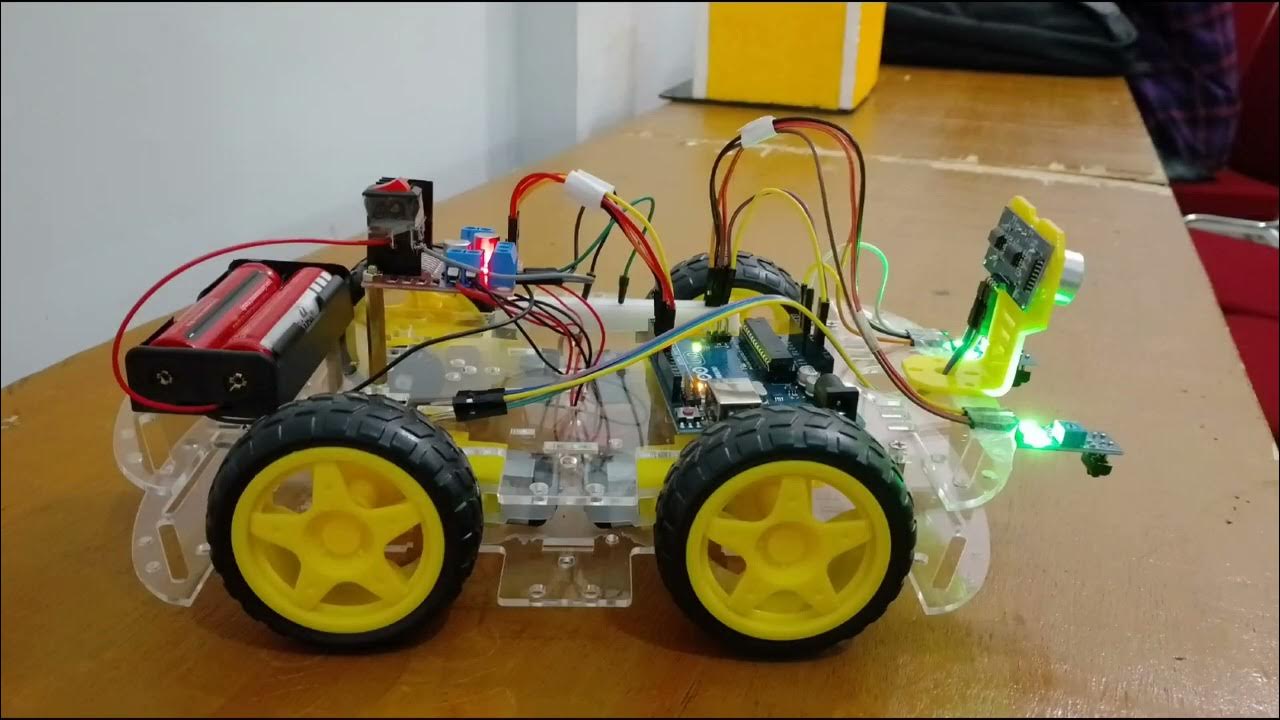 ROBOT LINE FOLLOWER ( PENGHANTAR MAKANAN ) , MENGGUNAKAN ARDUINO UNO ...