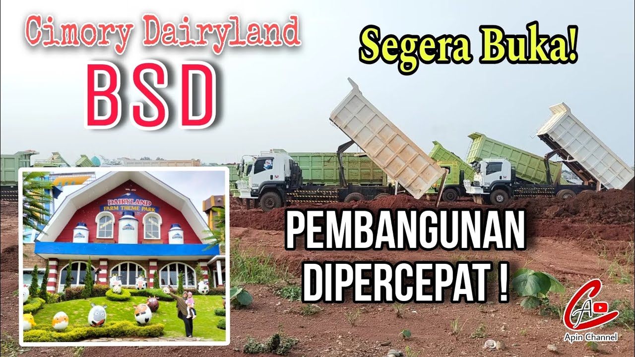 Pembangunan Cimory Dairyland BSD, City Zoo dan HeHa Lake View di BSD ...